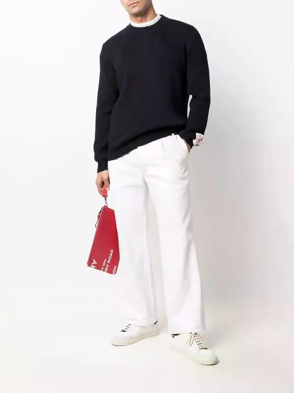 GOLDEN GOOSE Distressed Round Neck Sweatshirt