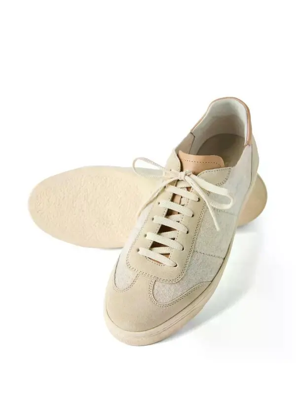 Brunello Cucinelli Knitted Sneakers - Neutrals