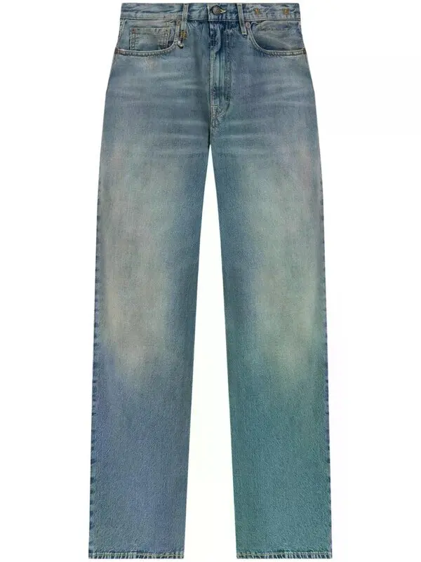 R13 Wide-leg Distressed Jeans