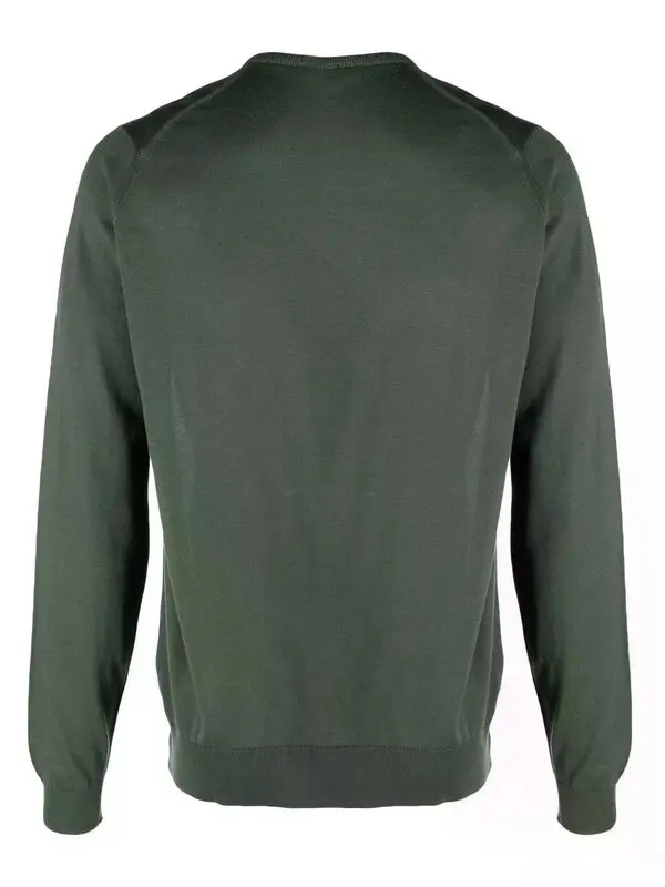 John Smedley Fine-knit Cotton Jumper - Blue