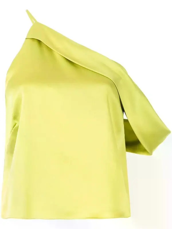 Michelle Mason Draped Cowl Asymmetrical Top