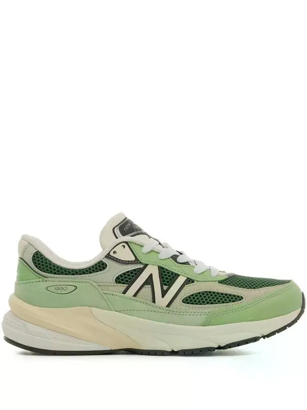 NEW BALANCE Colour-block Sneakers - Green