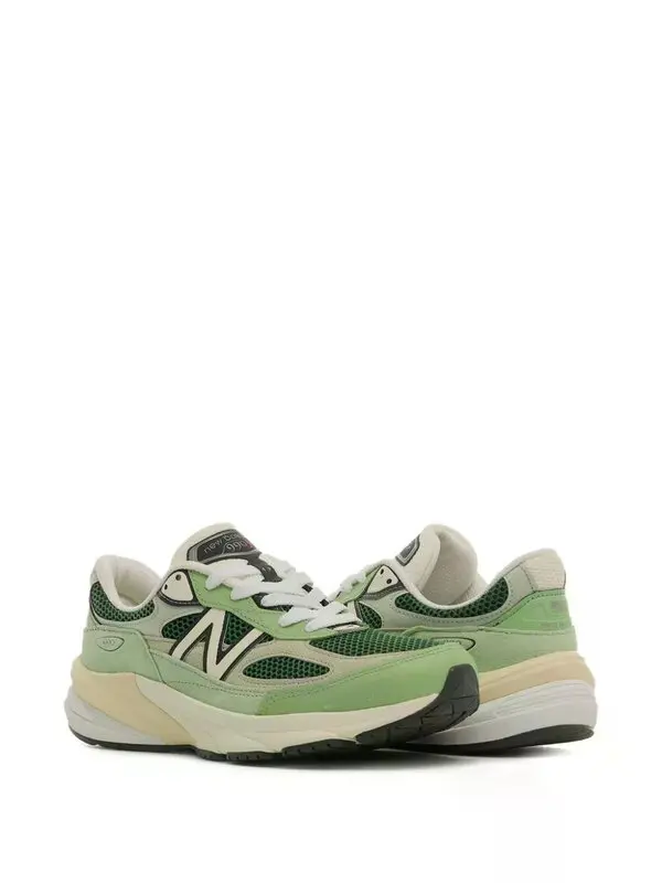 NEW BALANCE Colour-block Sneakers - Green