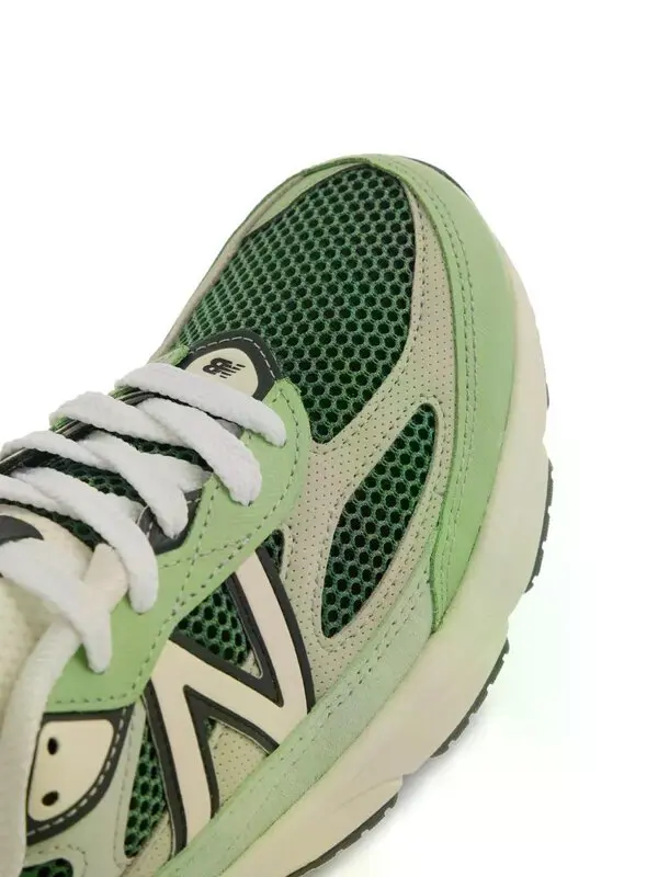 NEW BALANCE Colour-block Sneakers - Green
