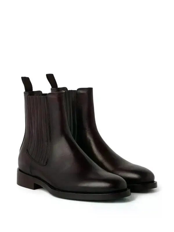 Brunello Cucinelli Leather Chelsea Boots