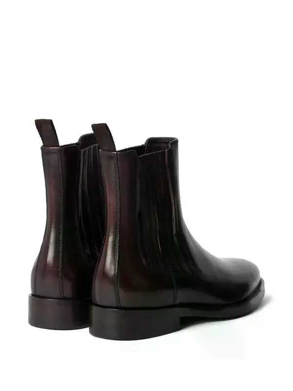 Brunello Cucinelli Leather Chelsea Boots