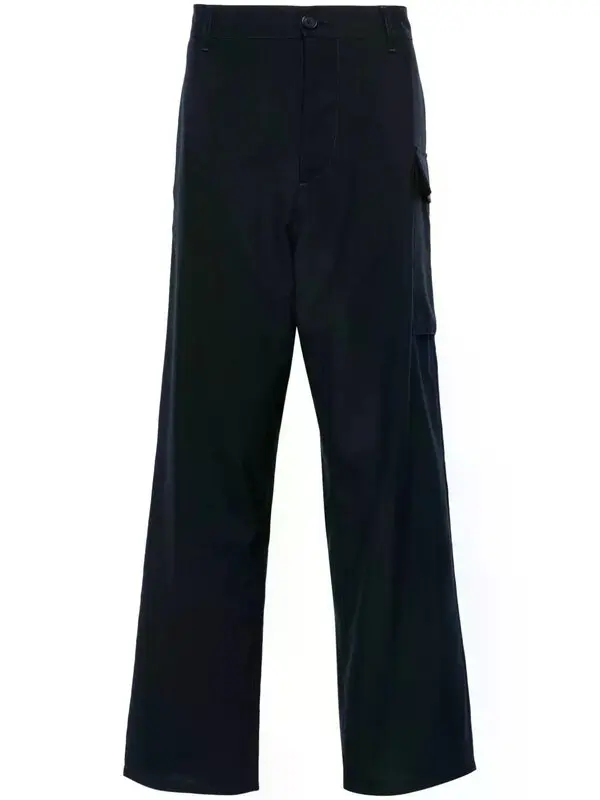 Marni Logo-embroidered Cargo Trousers