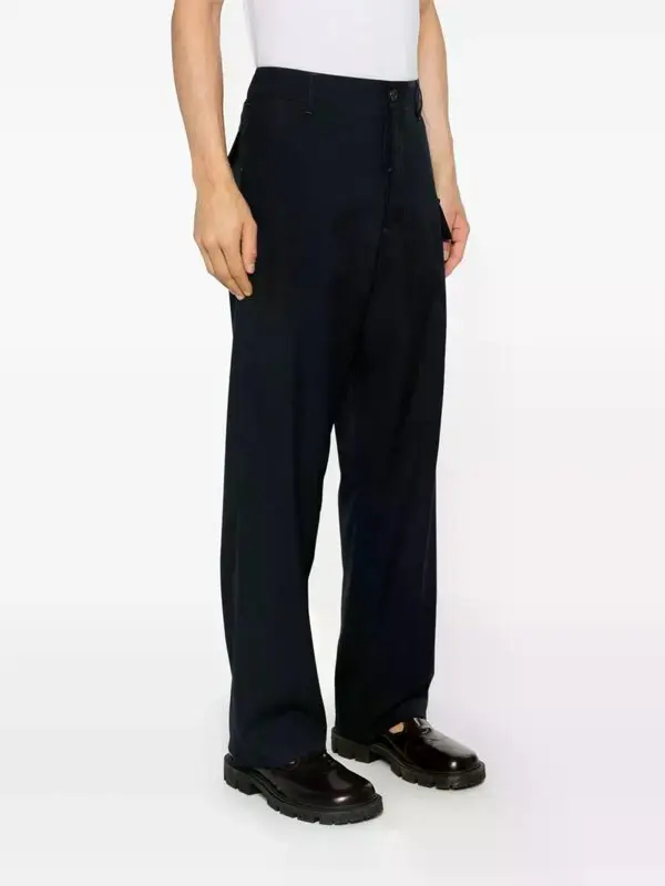 Marni Logo-embroidered Cargo Trousers