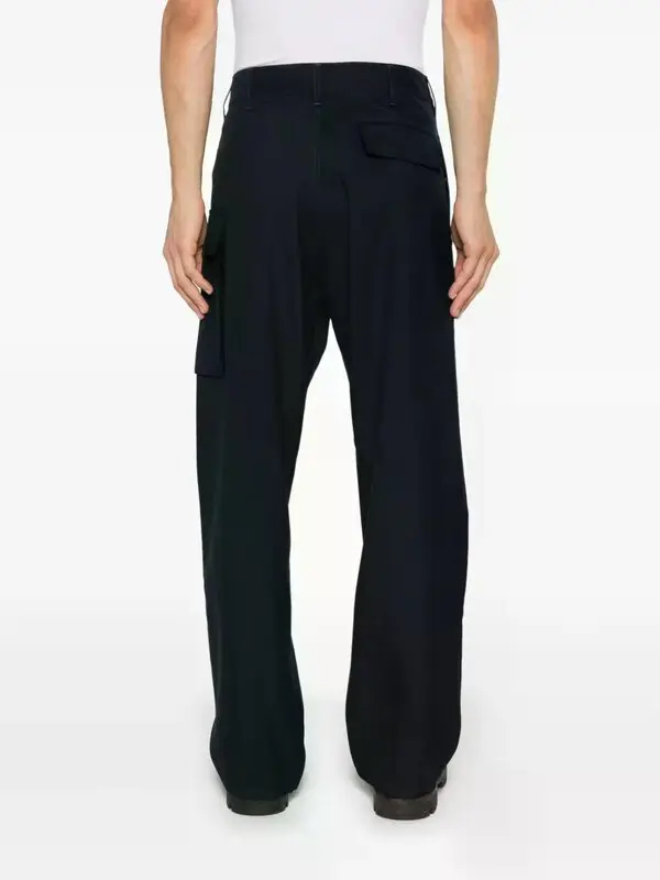 Marni Logo-embroidered Cargo Trousers
