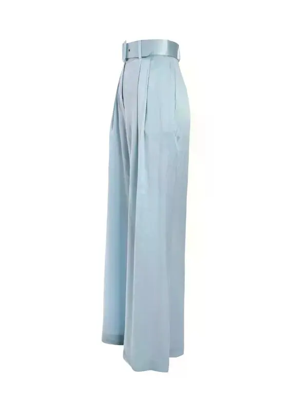Zimmermann Pleated Silk Trousers