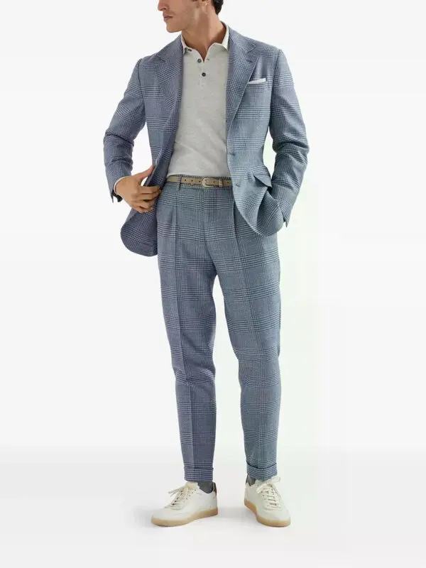 Brunello Cucinelli Houndstooth Trousers