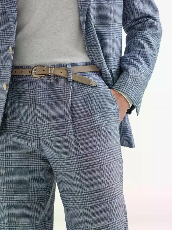 Brunello Cucinelli Houndstooth Trousers