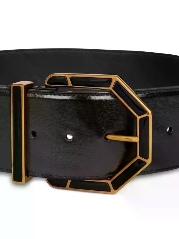 Etro Leather Belt - Black