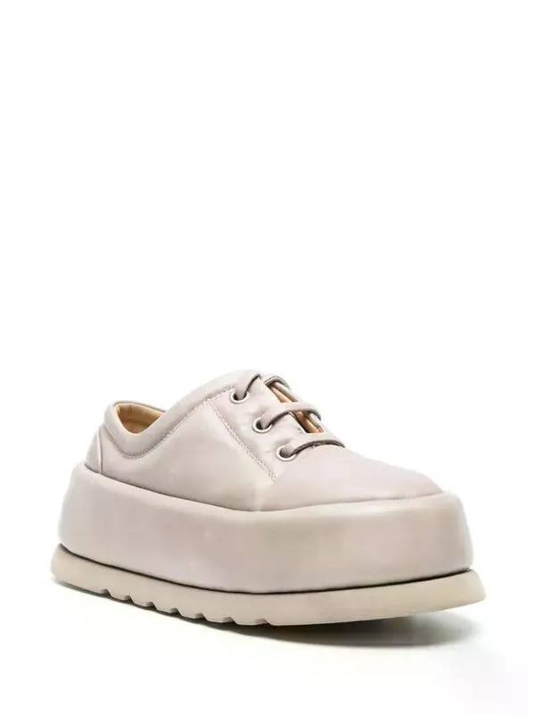 Marsèll 60mm Bombo Leather Oxford Shoes