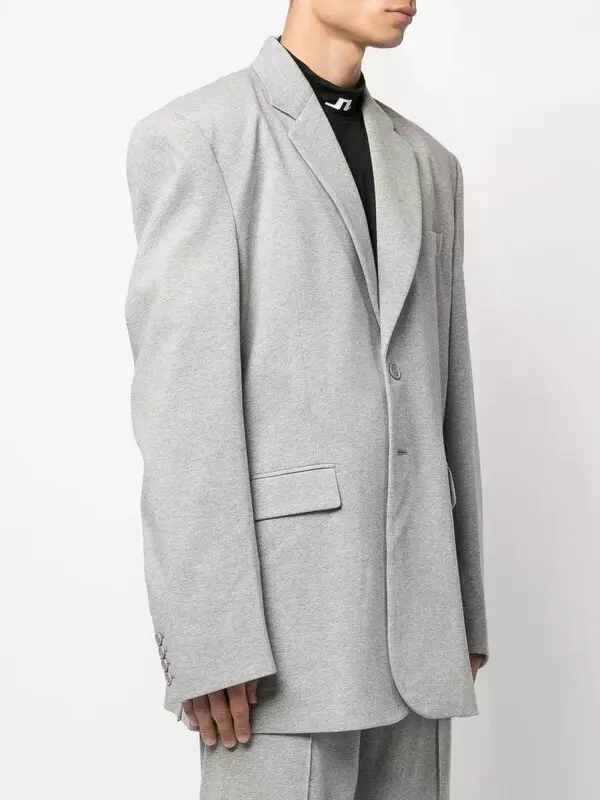 Vetements Single-breasted Shoulder-pad Blazer