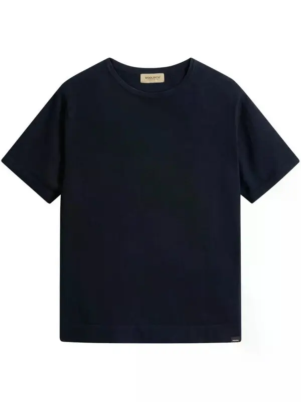 Woolrich Knitted T-shirt - Blue