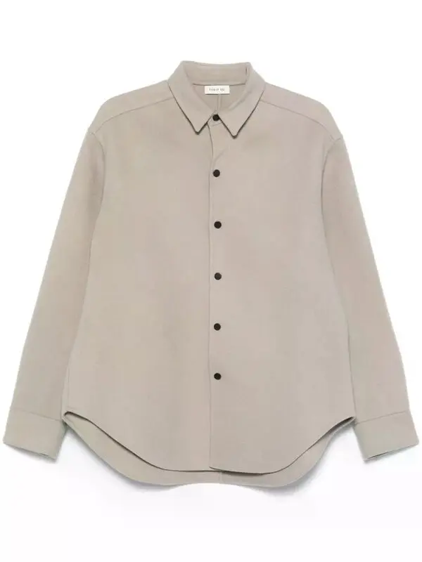 Fear Of God Felted-finish Overshirt