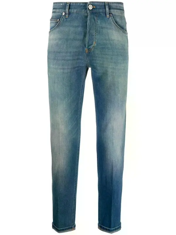 PT TORINO Washed Fitted Jeans