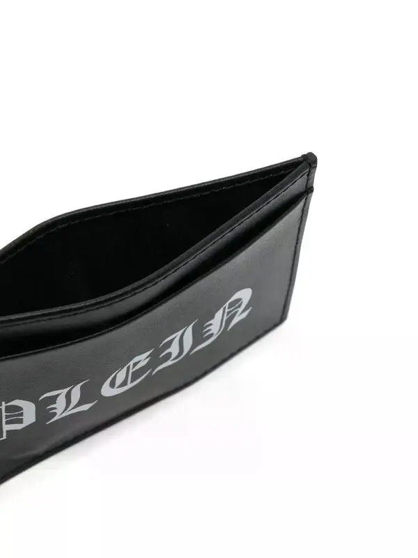 Philipp Plein Logo Print Cardholder