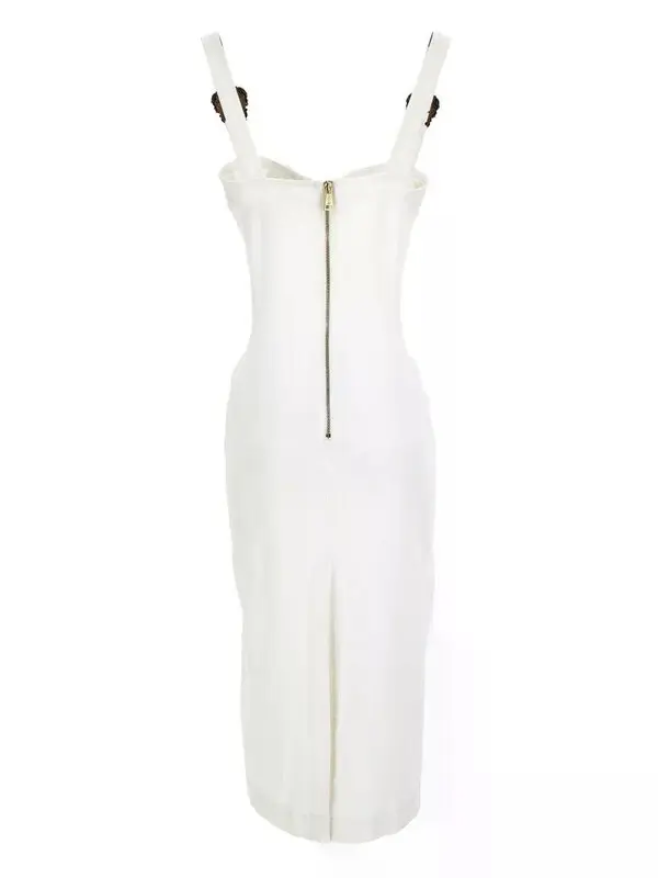 Versace Buckle-detail Dress