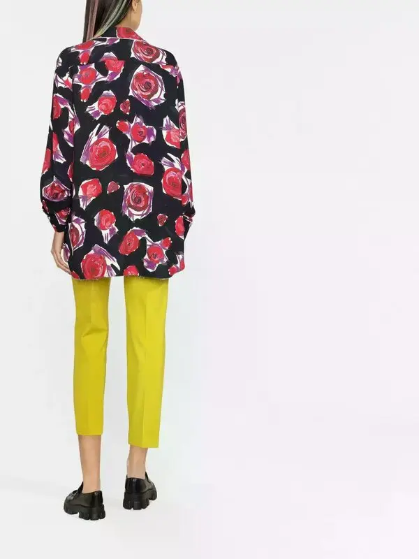 Marni Spinning Roses Print Shirt