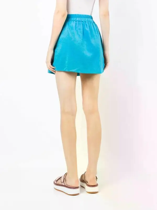 BAMBAH Towelling-effect Mini Skirt