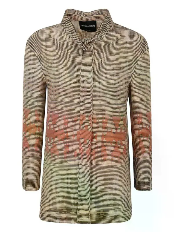 Giorgio Armani Abstract Pattern Jacket