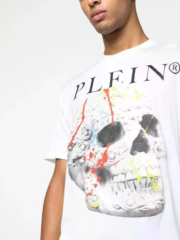 Philipp Plein Skull-print Cotton T-shirt