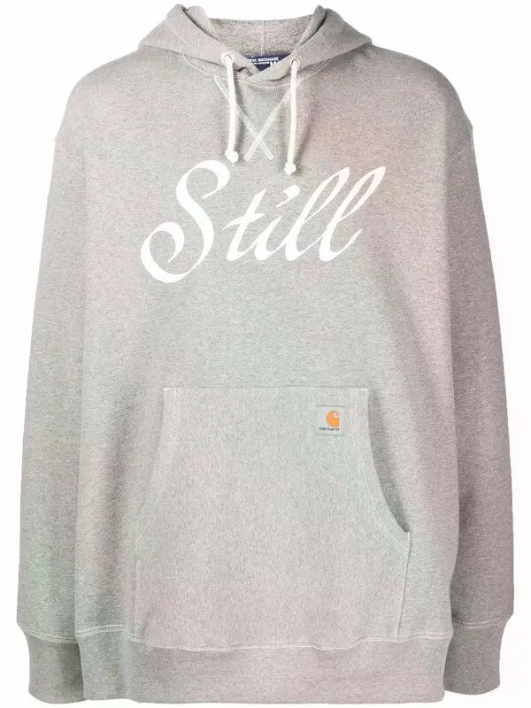 Junya Watanabe Slogan-print Cotton Hoodie