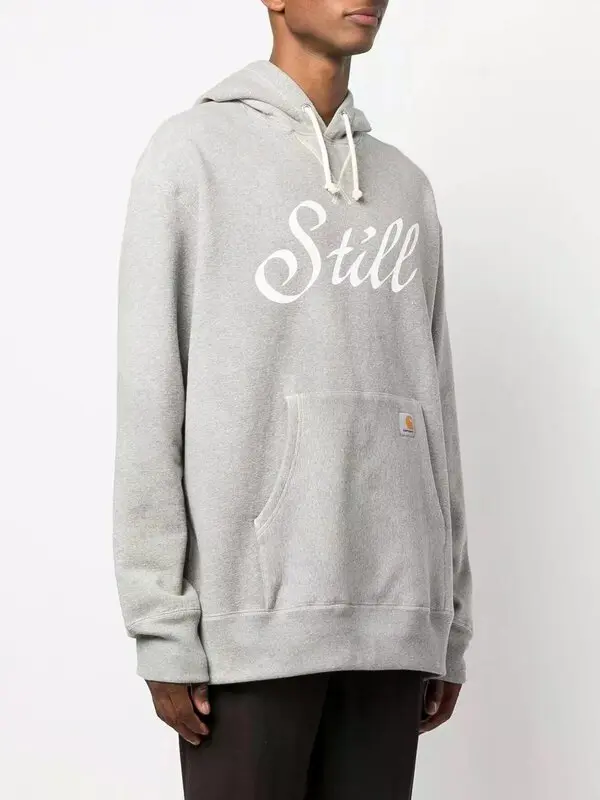 Junya Watanabe Slogan-print Cotton Hoodie