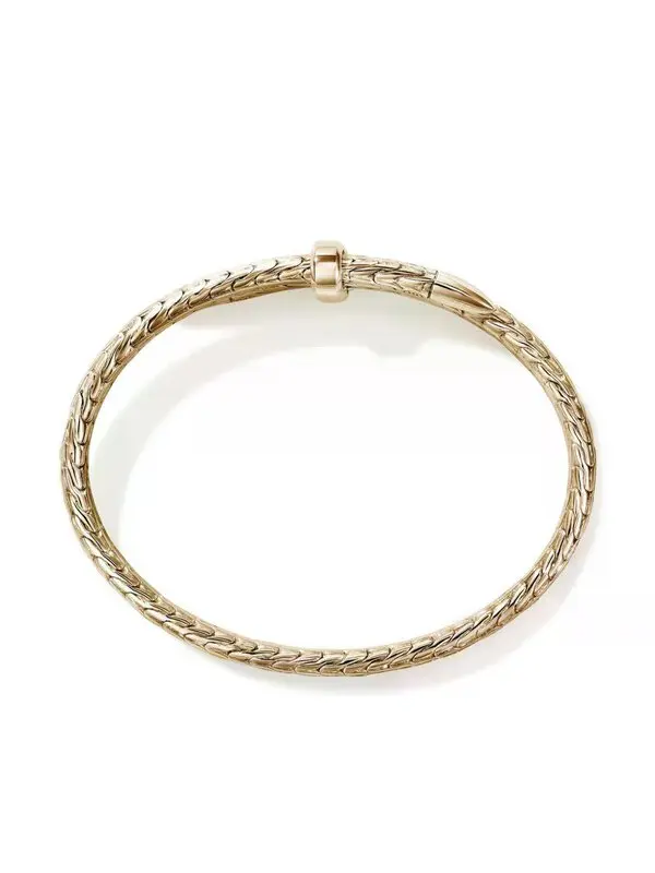 John Hardy 14kt Yellow Spear Flex Cuff Bracelet