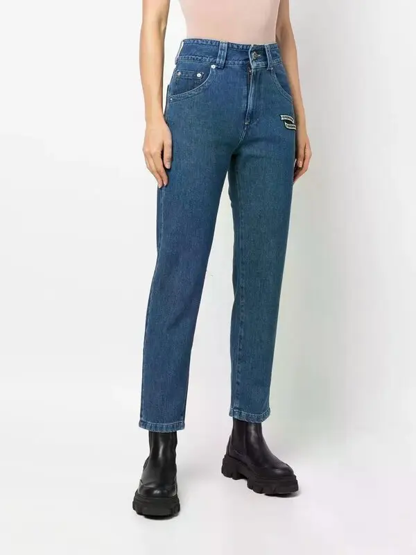 Opening Ceremony Embroidered Logo-patch Jeans
