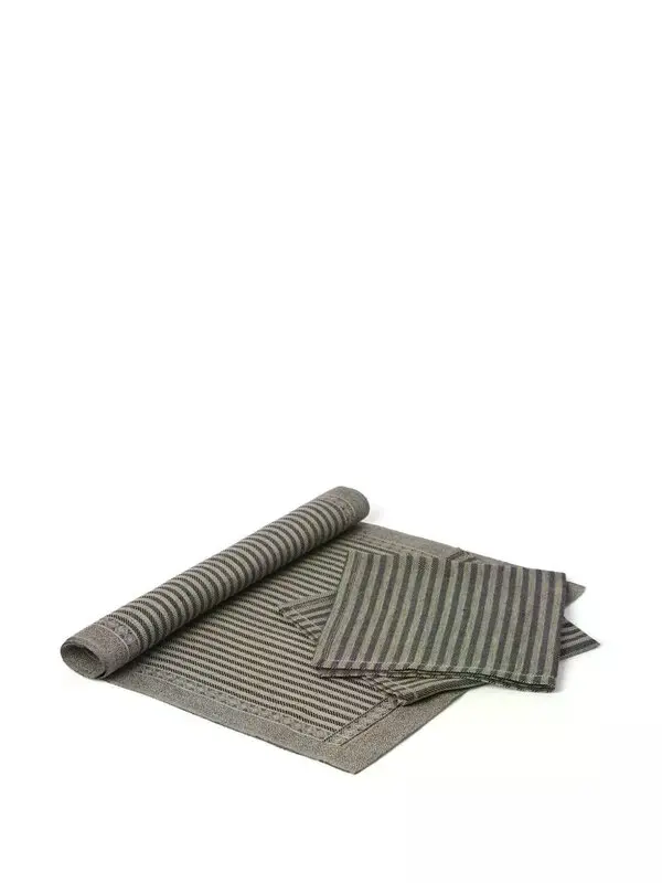Brunello Cucinelli Placemat And Napkin Set