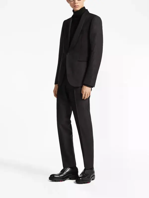 Zegna Wool-mohair Tailored Trousers