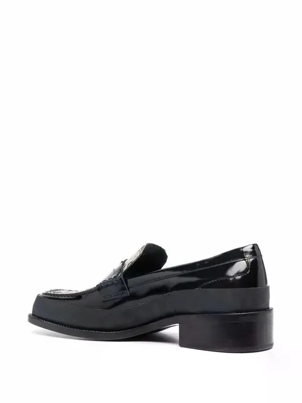 MISBHV Jacquard Monogram Loafers