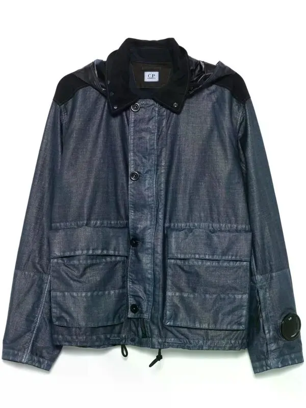 C.P. COMPANY Rafia Mille Jacket - Blue