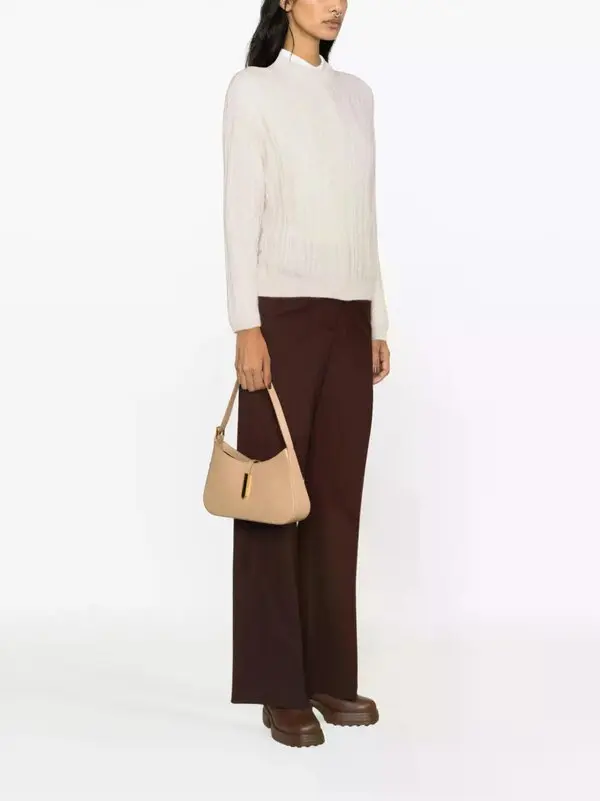 Peserico Cable-knit Wool-blend Jumper
