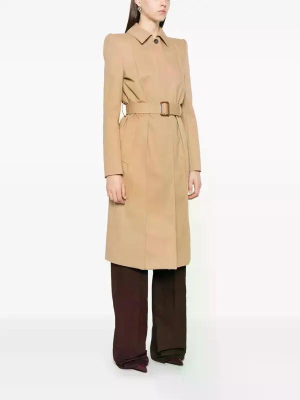 Alexander McQueen Belted Trench Coat