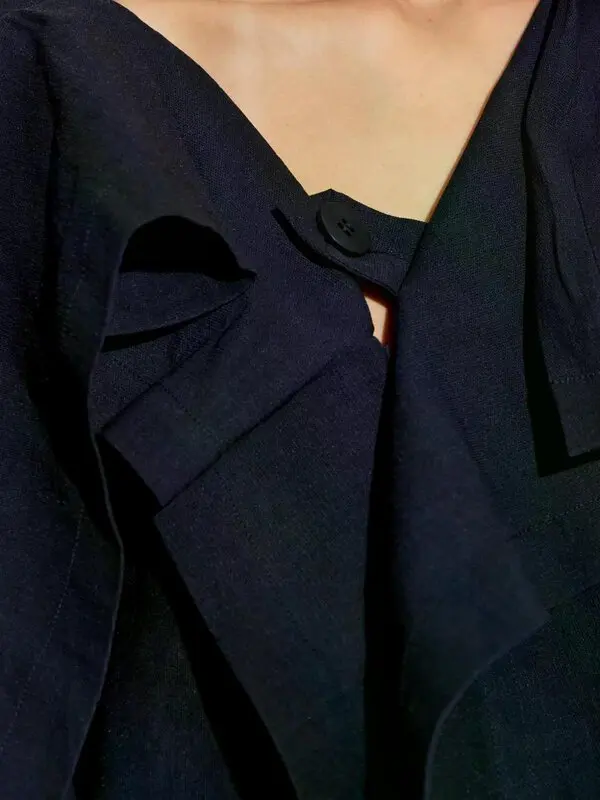 Issey Miyake Ruffled Blouse