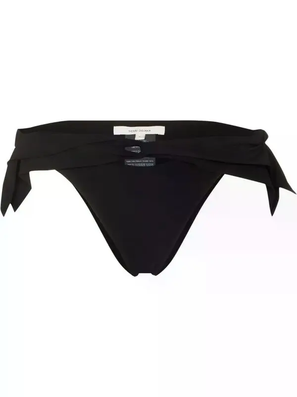 NENSI DOJAKA Butterfly Bikini Bottoms - Black