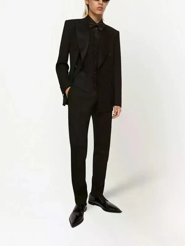 Dolce & Gabbana Sicilia-fit Double-breasted Three-piece Suit