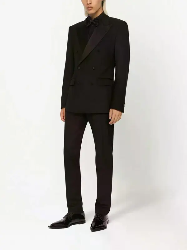 Dolce & Gabbana Sicilia-fit Double-breasted Three-piece Suit