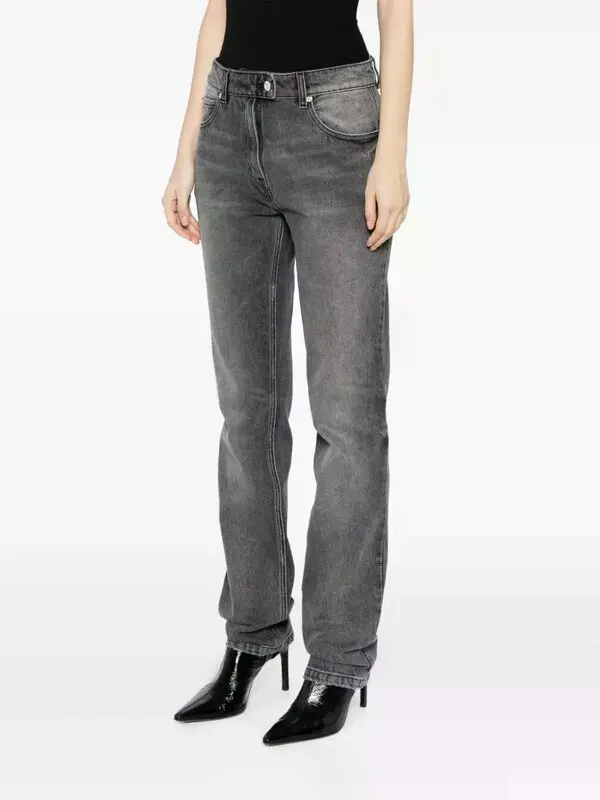 COURREGES Straight-leg Cotton Jeans