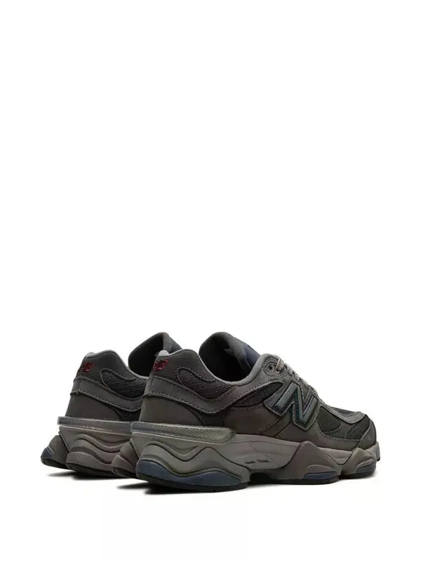 NEW BALANCE 9060 Panelled Suede Sneakers - Grey