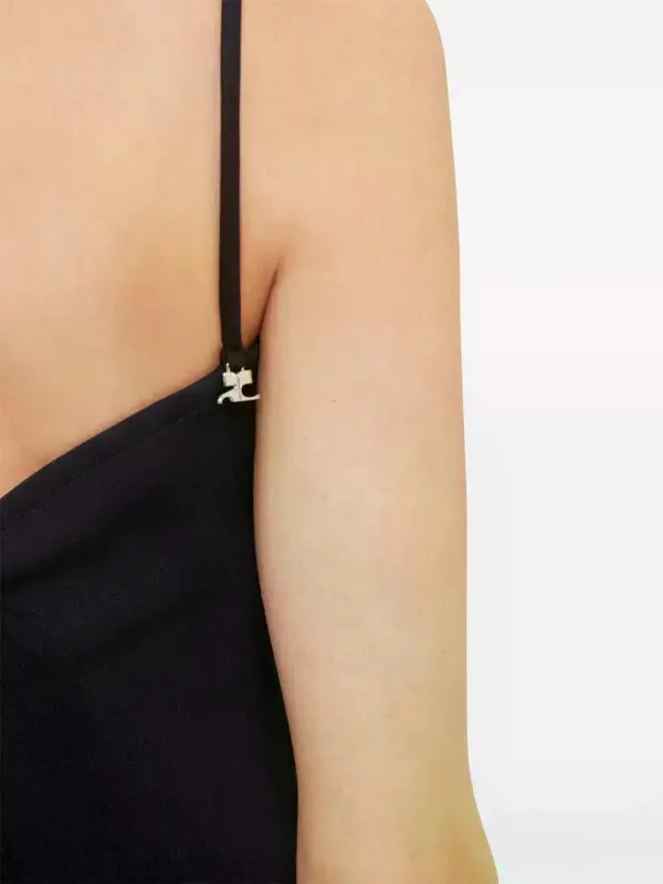 COURREGES Ellipse Tailored Mini Dress - Black