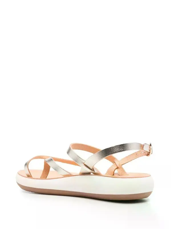 ANCIENT GREEK SANDALS Tereza Flat Sandals - Gold