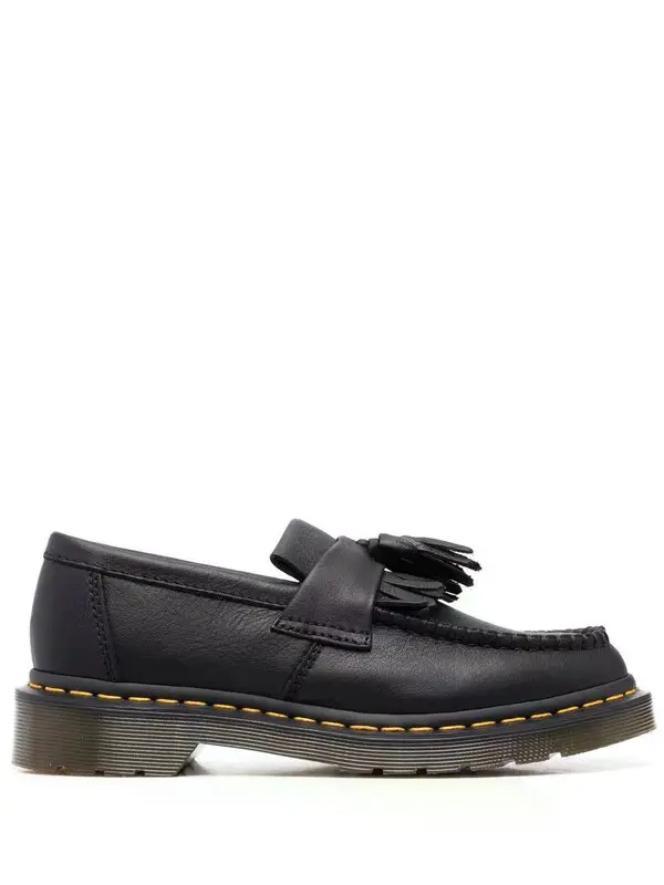 Dr. Martens Adrian Leather Tassel Loafers - Black
