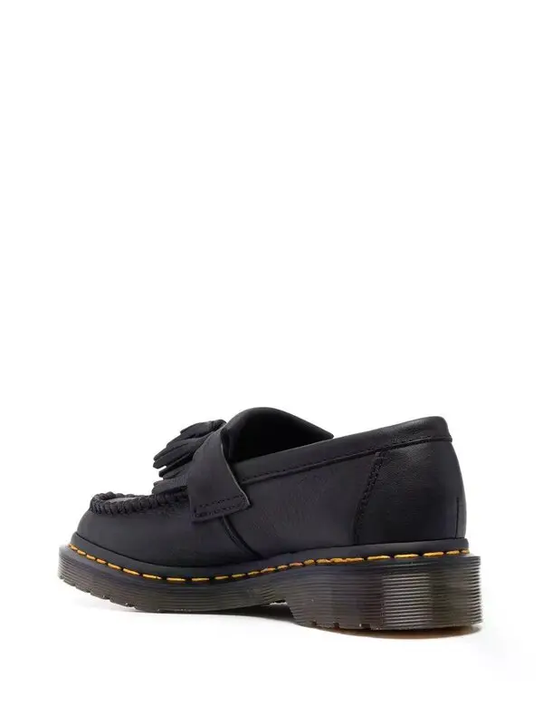 Dr. Martens Adrian Leather Tassel Loafers - Black