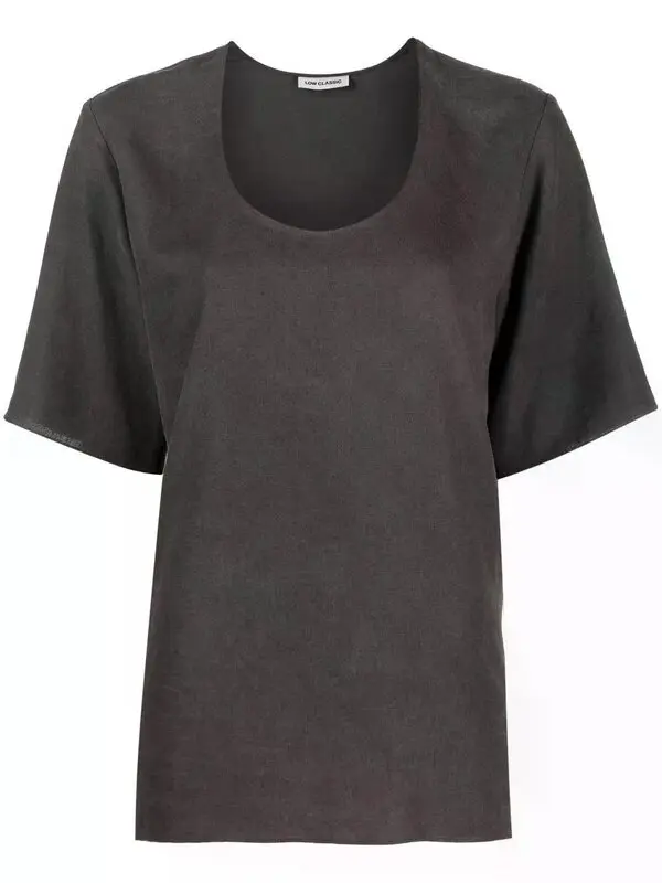 LOW CLASSIC Scoop-neck Short-sleeve T-shirt