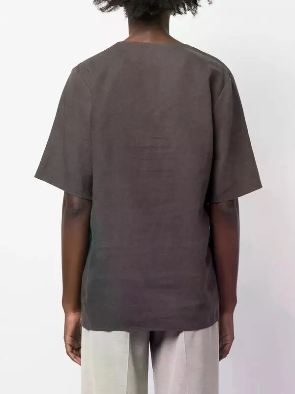 LOW CLASSIC Scoop-neck Short-sleeve T-shirt